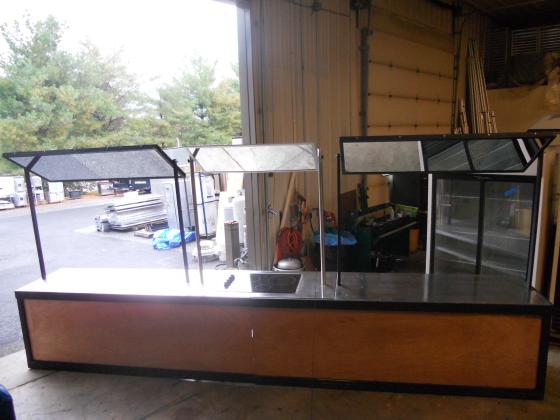 Demo Cooktop with 3 Mirror Setup - Mobile Kitchen Systems