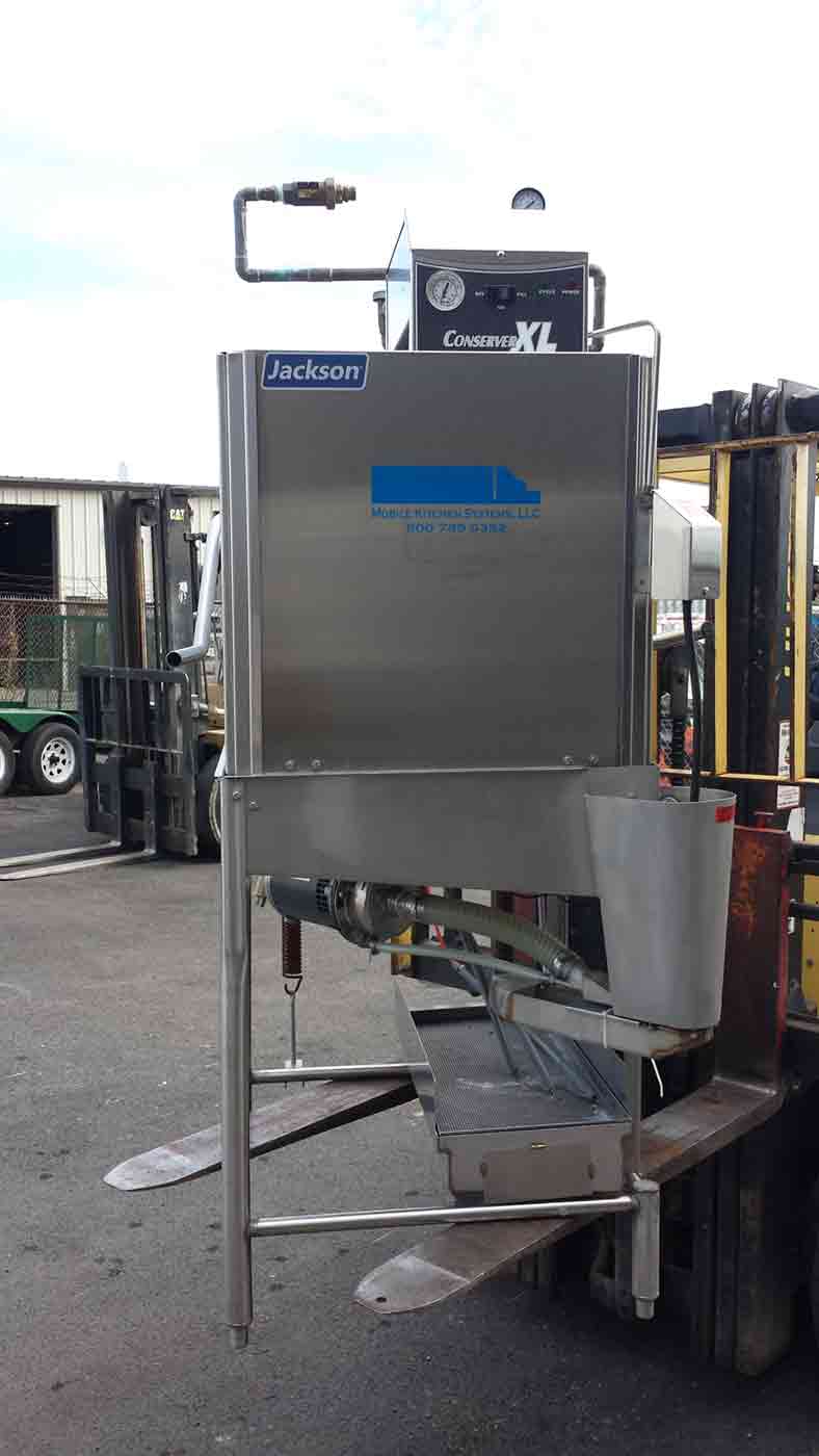 Single Rack Dishwashers - Mobile Kitchen Systems