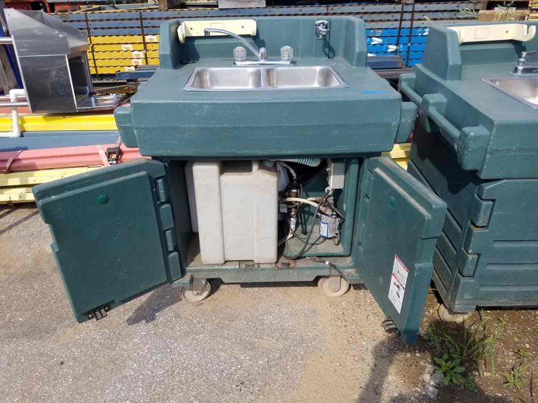 Self Contained Hand Wash Sink - Mobile Kitchen Systems