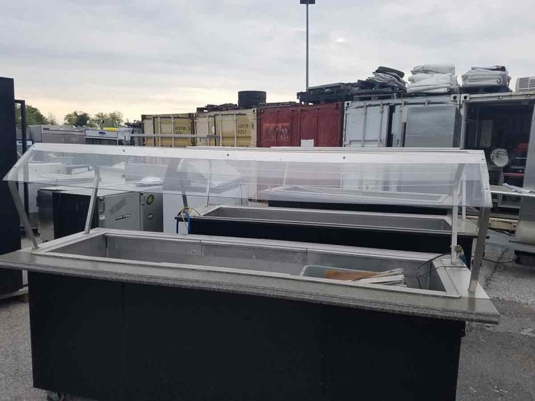 Cold Buffet Table 6 Wells - Mobile Kitchen Systems